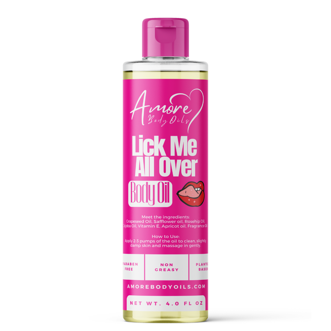 Lick Me All Over Body Oil Amore Body Oils