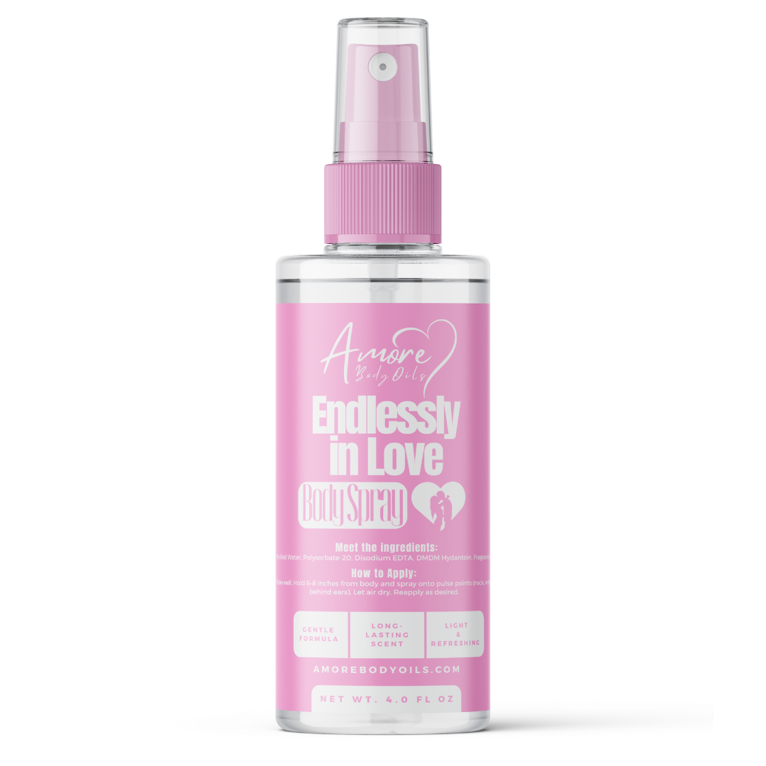 Endlessly in Love - Body Spray – Amore Body Oils