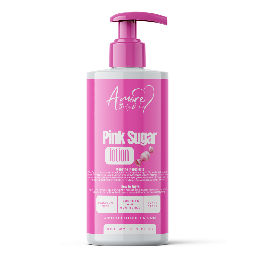 Pink Sugar - Lotion – Amore Body Oils