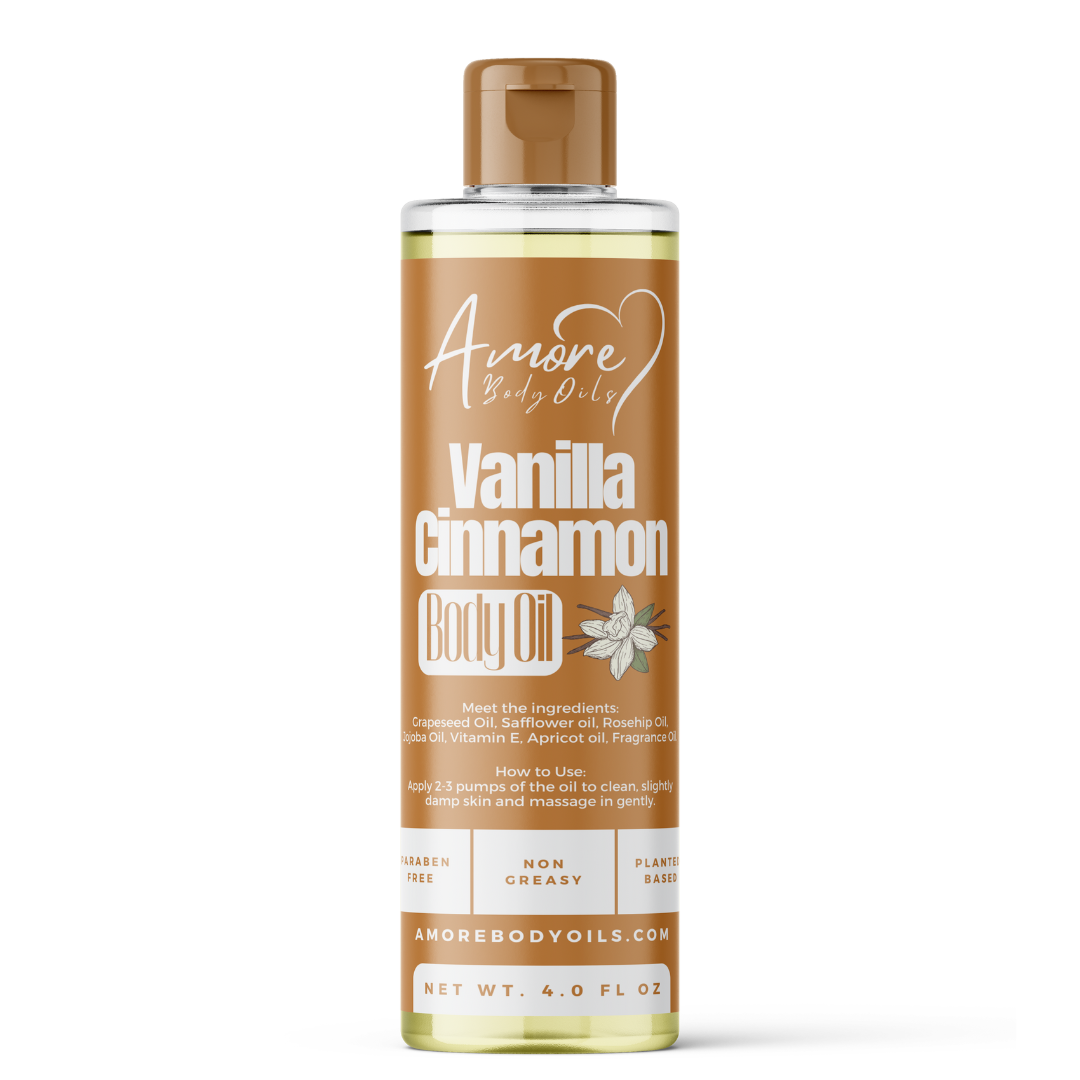 Vanilla Cinnamon - Body Oil – Amore Body Oils